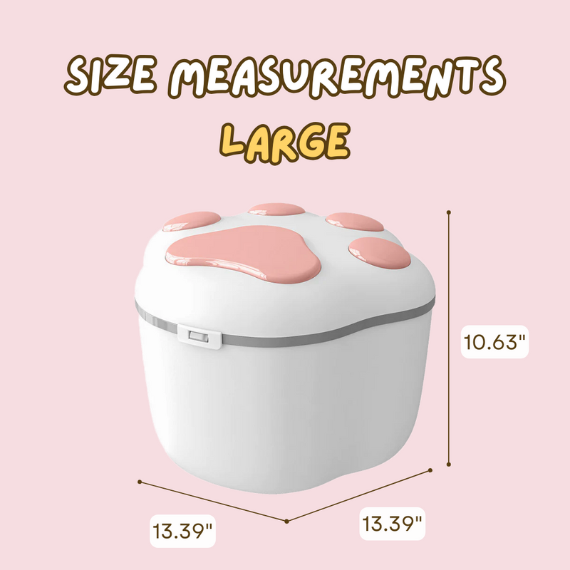Cat Paw Kibble Container